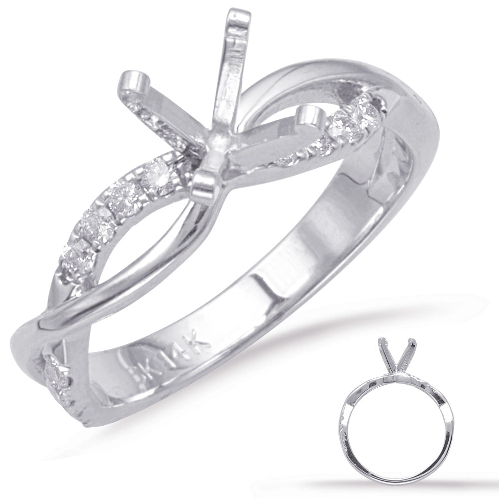 White Gold Engagement Ring – Harris Jewelers